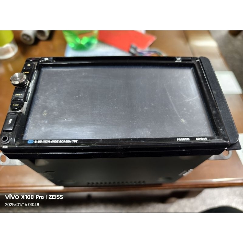 七寸車机 F6065B 全屏幕觸控 非安卓機 DVD，MP3功能。簡單且實用。適合舊車安裝 | 蝦皮購物