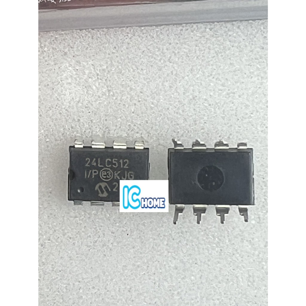ICHOME 全新 原裝 24LC512 24C512 512K DIP EEPROM I2C 2.5V~5.5V 現貨 | 蝦皮購物