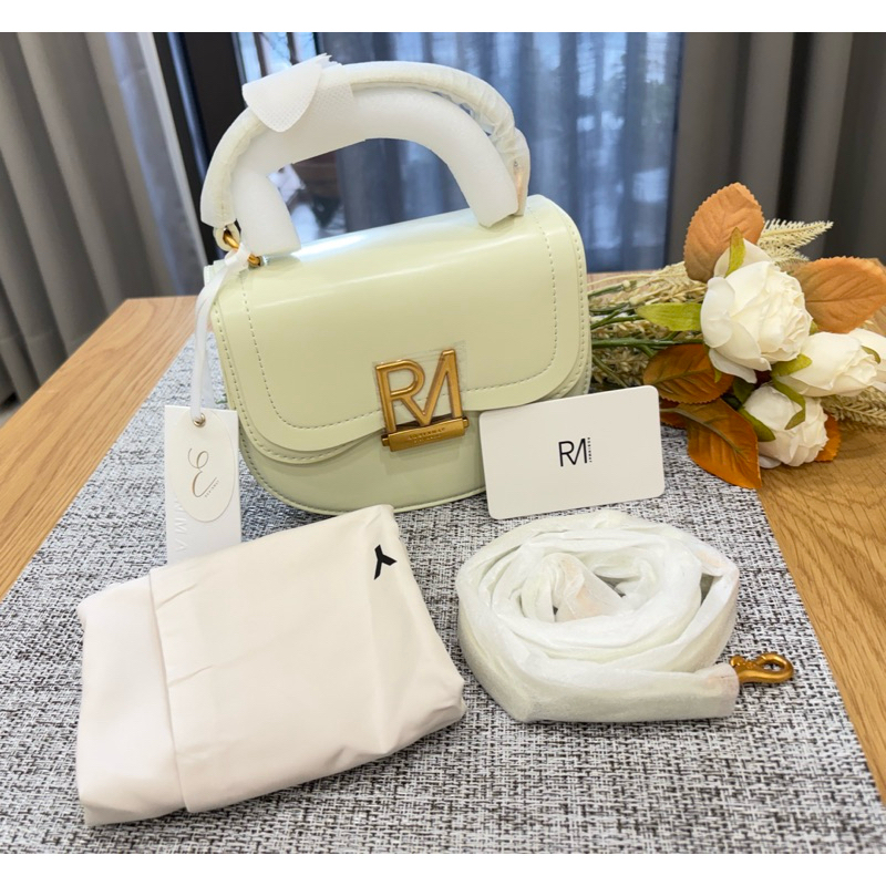 ROBINMAY/RM全新/Elly半圓手提包/泡泡綠/手提/斜背 | 蝦皮購物