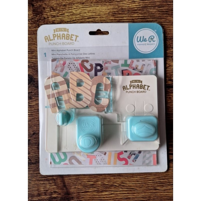 Mini Alphabet Punch Board | 蝦皮購物