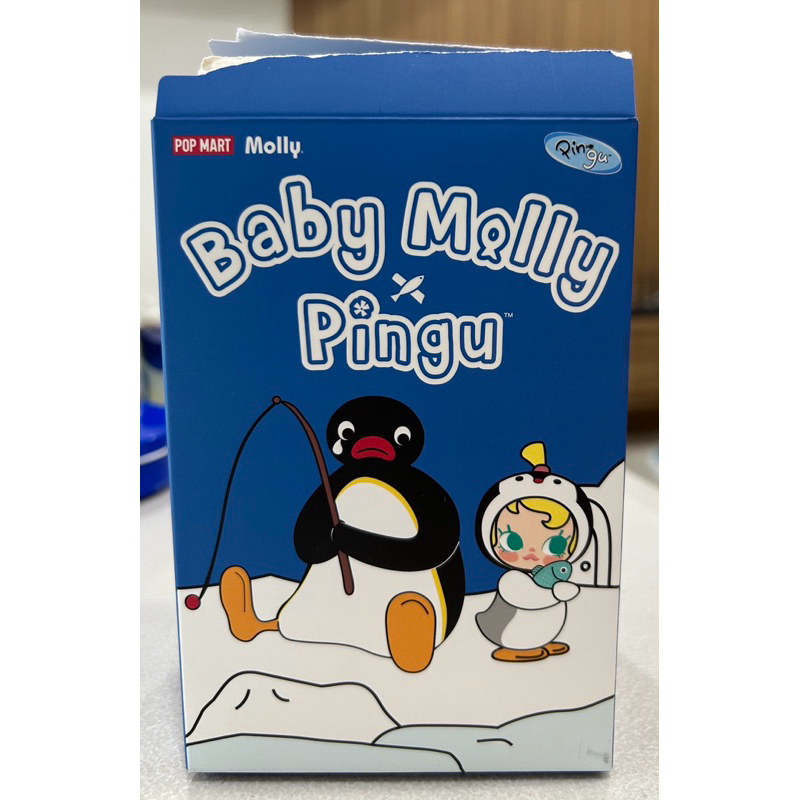 全新現貨 未拆袋Popmart Baby Mollyx Pingu 小魚跟我走 | 蝦皮購物