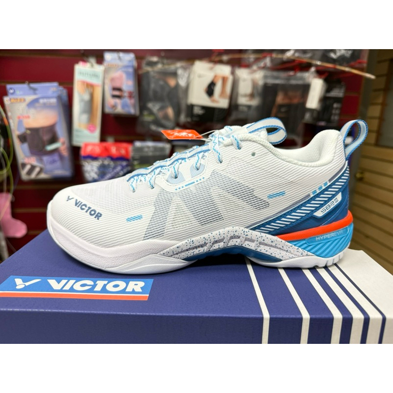 Victor S82 III AF白藍 羽球鞋4折出清 特價 | 蝦皮購物