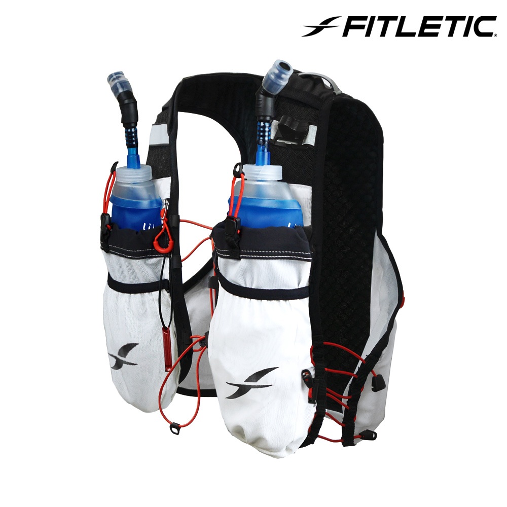 Fitletic Trail 2.5 HydraVest輕量越野跑步背心 HV32｜黑白色 (S-L) | 蝦皮購物
