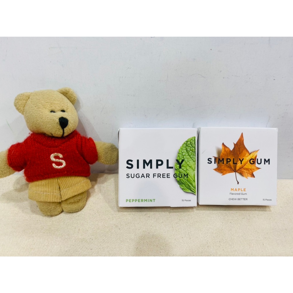 【Sunny Buy】 現貨 Simply gum 肉桂口味 口香糖 一盒15入 | 蝦皮購物