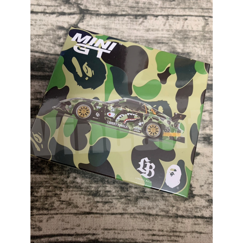 全新 現貨 BAPE® X LBWK MINI GT ABC CAMO FD RX7 馬自達 1/64 一台的價格 | 蝦皮購物