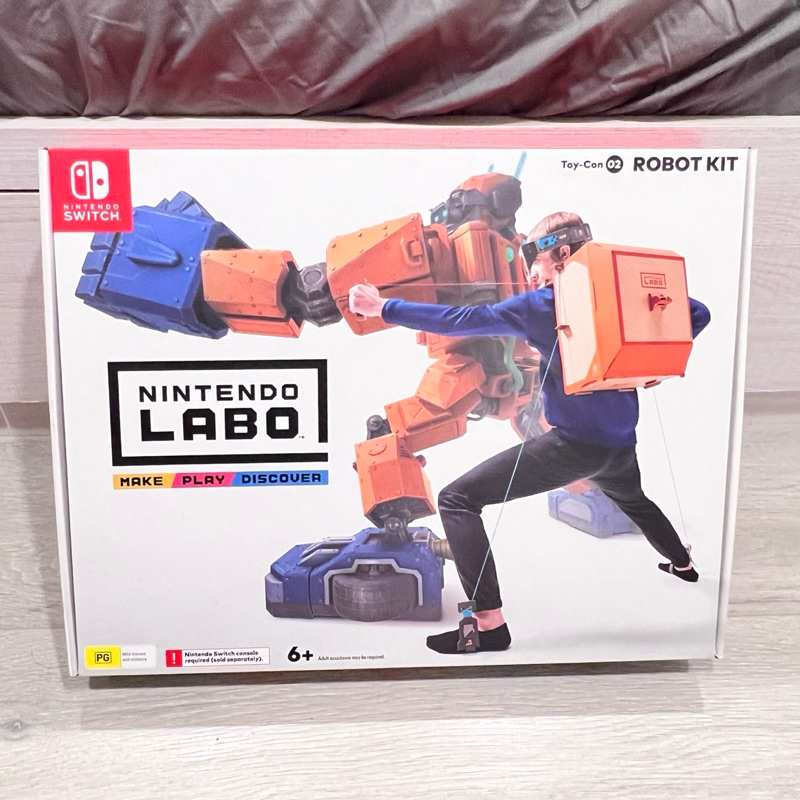 Nintendo Labo任天堂實驗室 搭配Switch遊玩 小孩互動娛樂 製作遊玩發現 動手玩遊戲 | 蝦皮購物