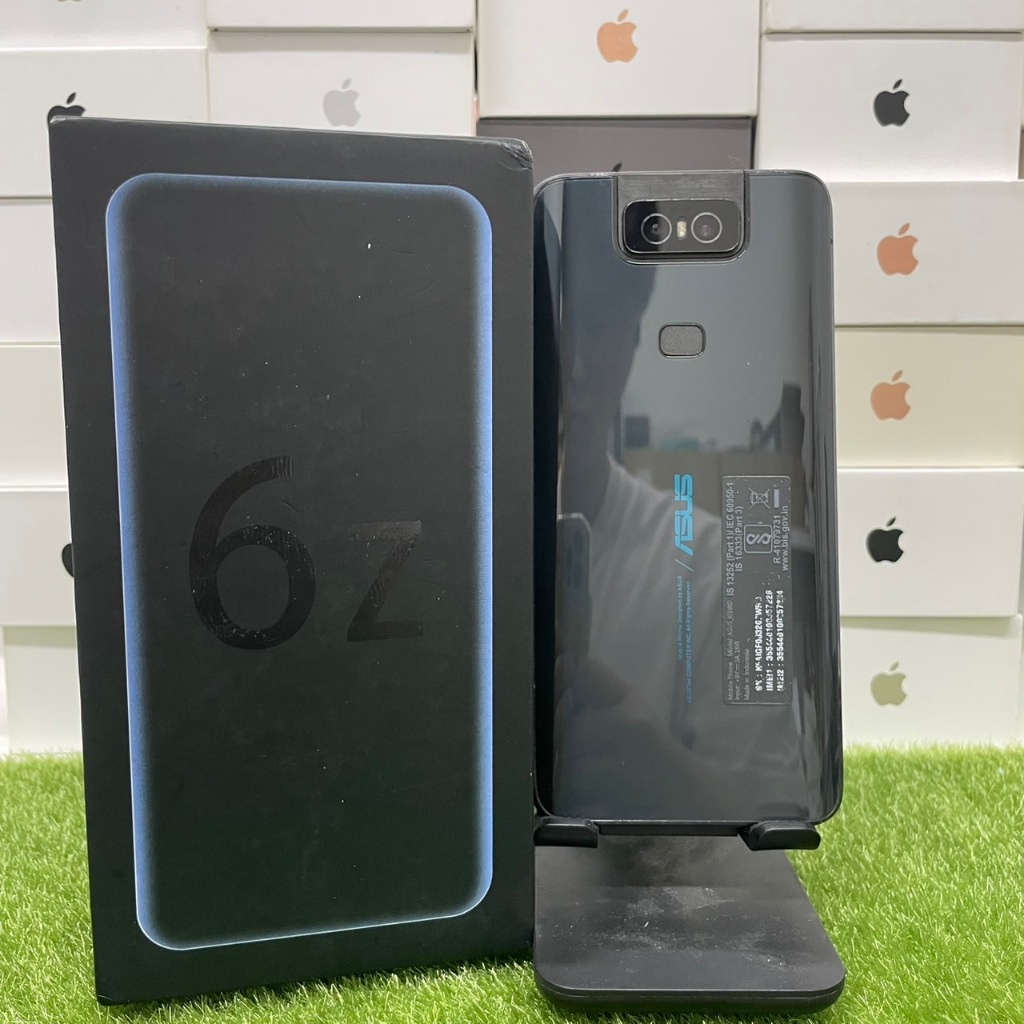 【原盒裝】ASUS ZenFone 6Z 6G 64G 6.4吋 黑 華碩 手機 新北 買手機 瘋回收 2047 | 蝦皮購物