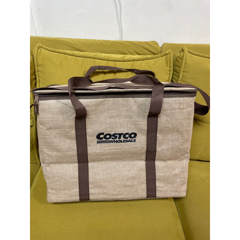Costco KeepCool 麻布保溫保冷購物袋 60L | 蝦皮購物