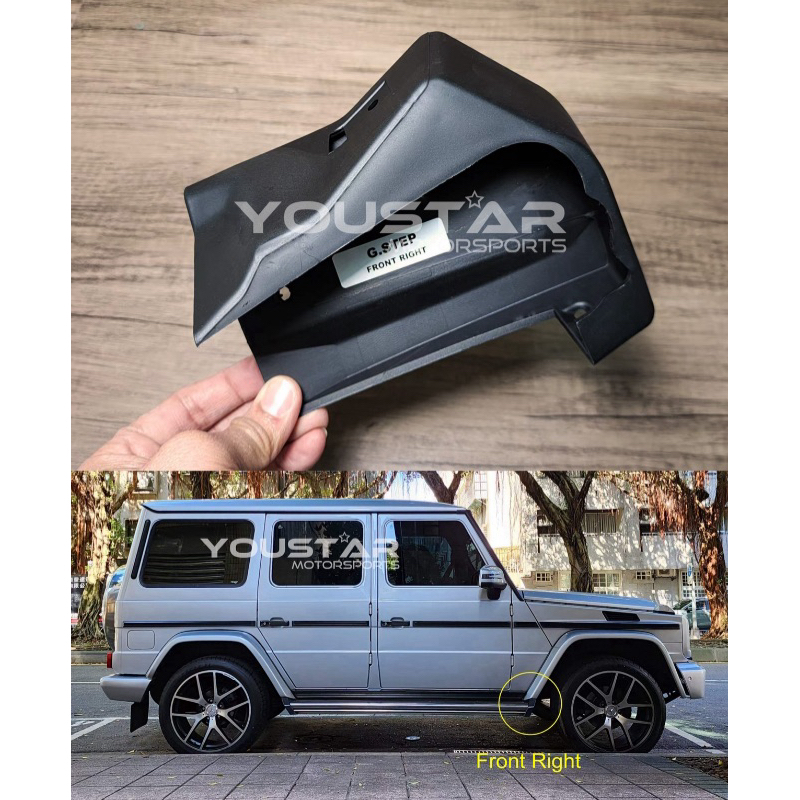 佑達賓士台製側踏包角右前乘客邊GClass W463 1989-2018 G63 G55 G500 G320 G350d | 蝦皮購物
