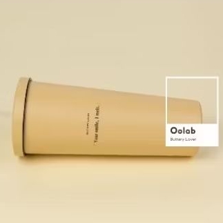 Oolab 莫蘭迪系列850ml不鏽鋼吸管杯 | 蝦皮購物