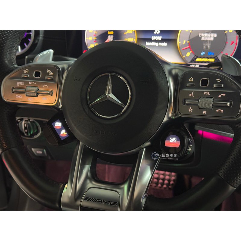 「邑盛車業」賓士 C257 CLS 原廠 AMG U88 蛋蛋 方向盤 專用框 旋鈕 按鈕 CLS450 CLS53 | 蝦皮購物