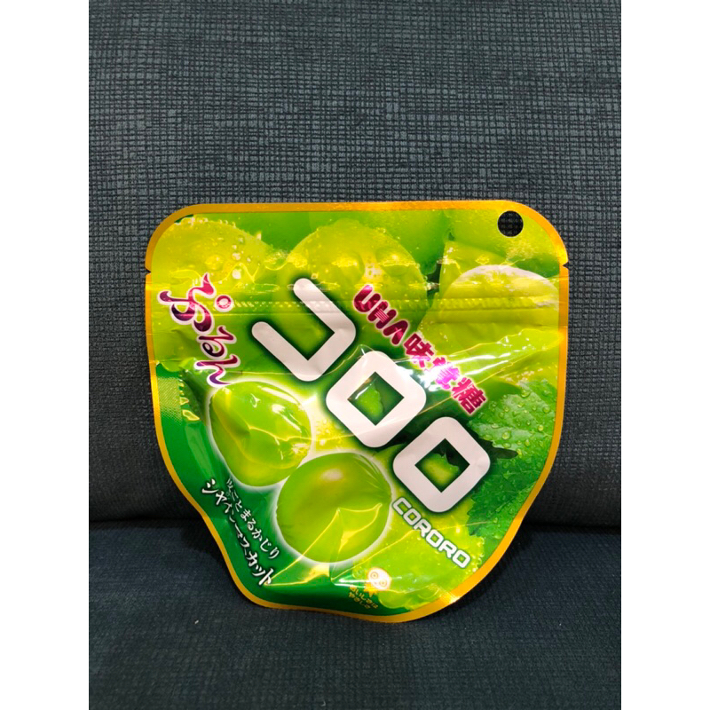 UHA 味覺糖 Cororo果汁軟糖(白葡萄)40g | 蝦皮購物