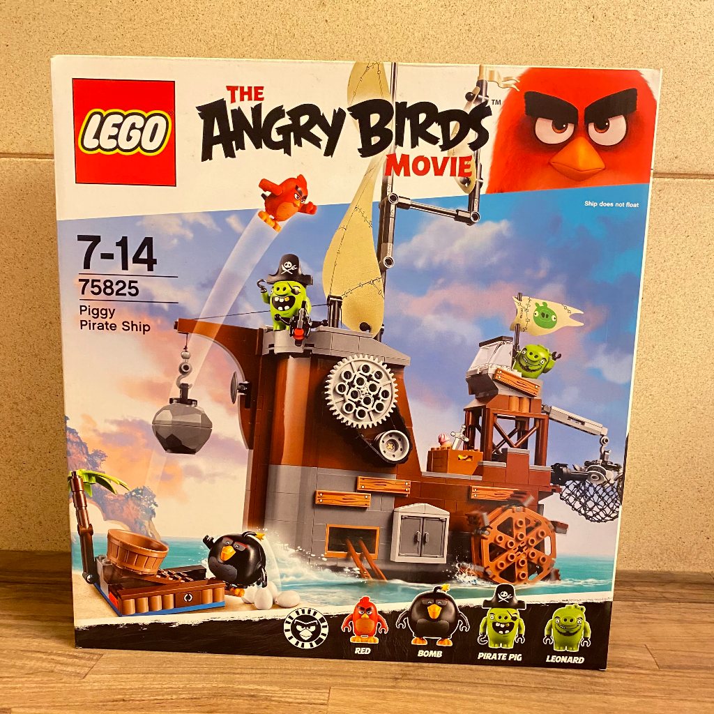盒況請見說明LEGO 75825 憤怒鳥 Piggy Pirate Ship | 蝦皮購物