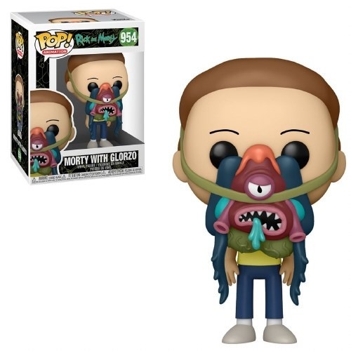 FUNKO POP 954 RICK AND MORTY W/ GLORZO 莫蒂 公仔 抱臉外星人 收藏 公仔 | 蝦皮購物
