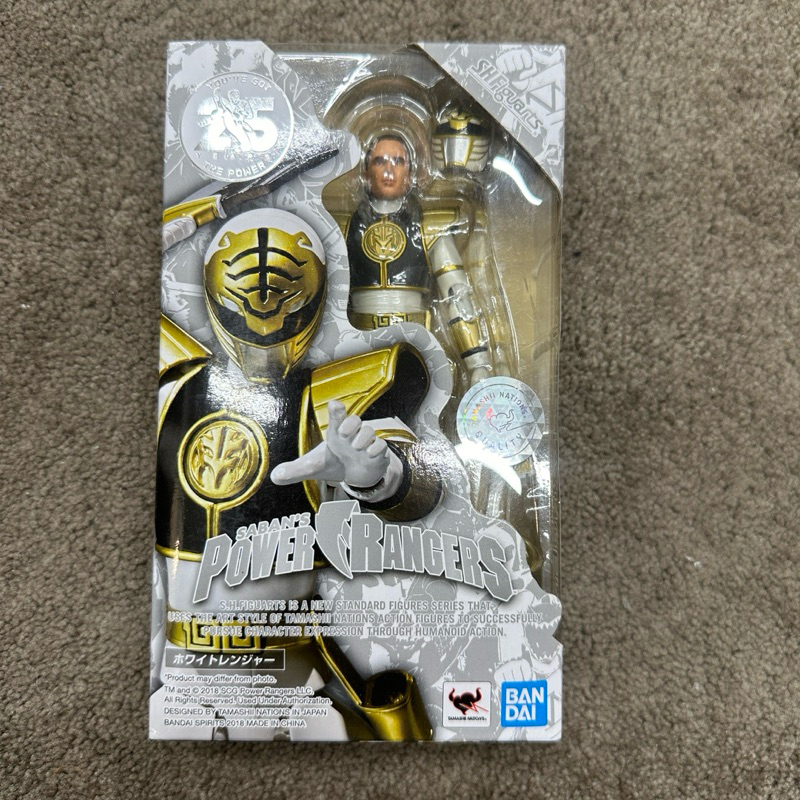 sdcc S.H.Figuarts shf Power Rangers 金剛戰士 恐龍戰隊 白衣戰士 白虎 bb | 蝦皮購物