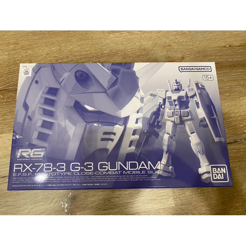 全新 現貨 PB 限定 RG 初鋼 元祖 RX-78-3 G3 配色 | 蝦皮購物
