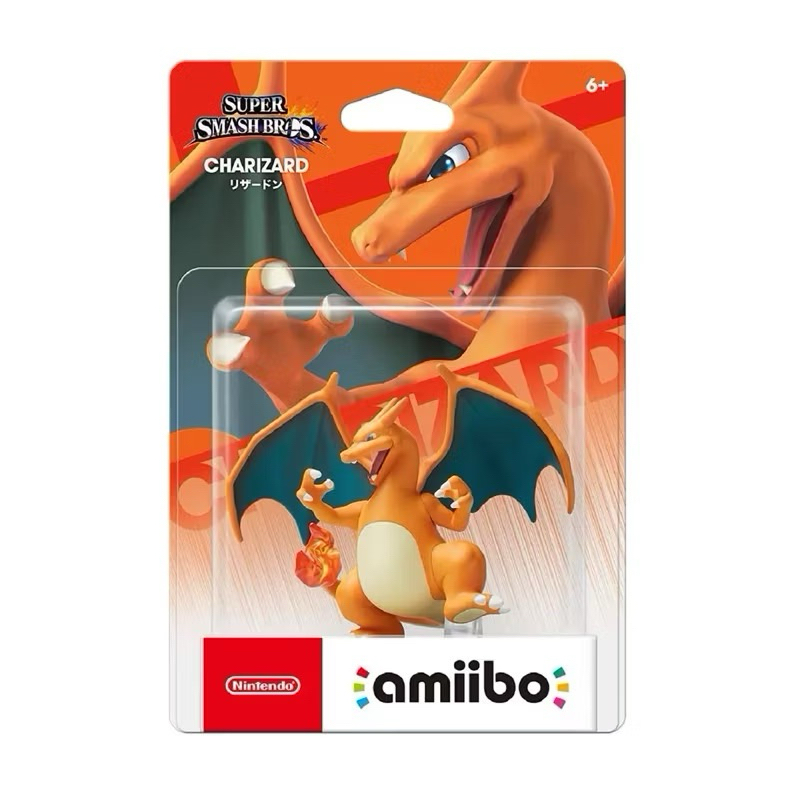 任天堂 AMIIBO NFC SWITCH NS 任天堂明星大亂鬥 精靈寶可夢 神奇寶貝 噴火龍 保持良好 無盒 | 蝦皮購物