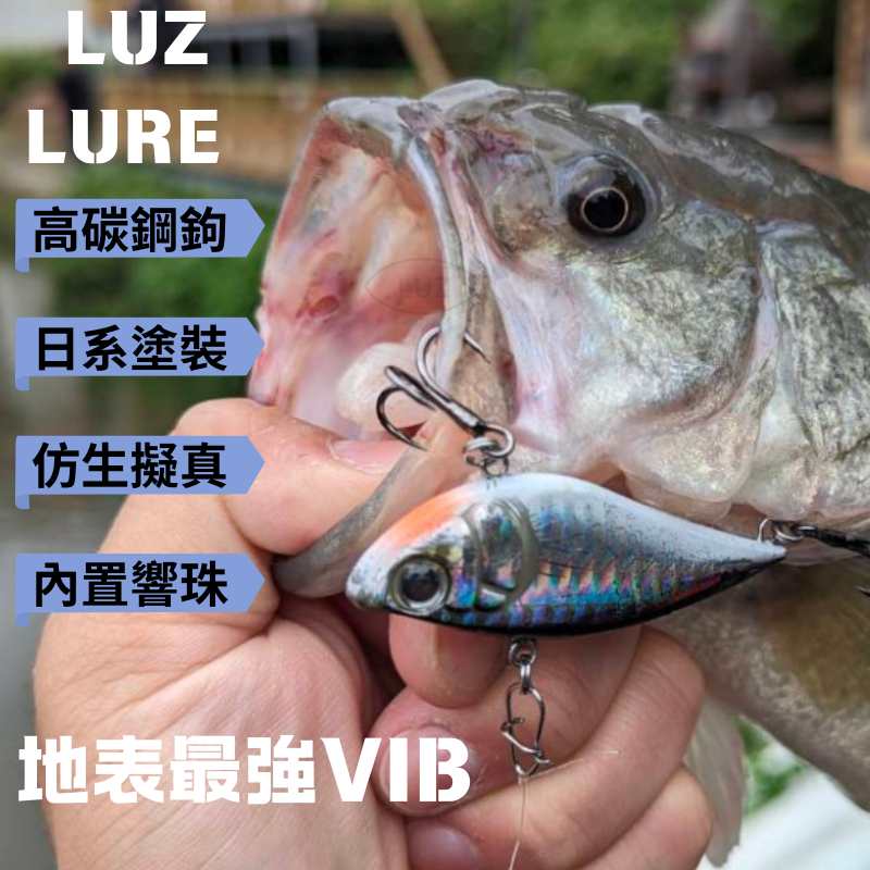 【LUZ路亞】【現貨】地表最強 VIB 5g、8g、15g 鐳射塗層 顫泳 全泳層 內置響珠 泰國鱧 黑鱸 BASS | 蝦皮購物