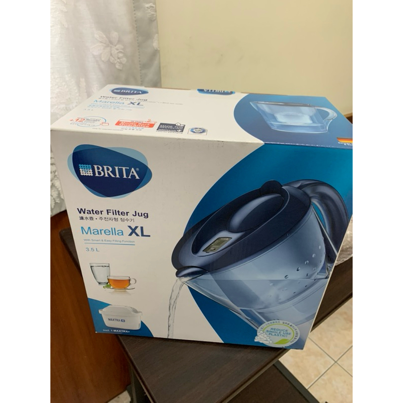 【全新】德國 BRITA Marella XL 3.5L 濾水壺(含濾心) | 蝦皮購物