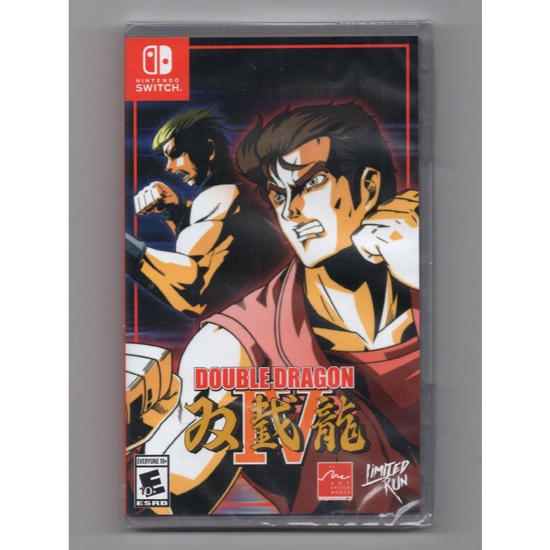 全新 NS Switch Double Dragon IV 雙截龍 IV 雙截龍 4 支援中文 美版 全球限量 | 蝦皮購物