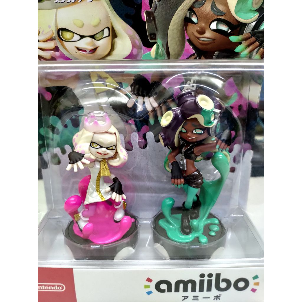 任天堂 AMIIBO NFC SWITCH NS 漆彈大作戰 斯普拉遁 觸手少女 小姬 飯田 全新未拆封、免運 | 蝦皮購物