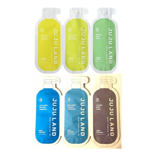 【JUJULAND】JUJULAND 洗護沐旅行組7ml*3 (琥珀木質 / 輕柔嬰兒) 小樣試用 旅行用 | 蝦皮購物