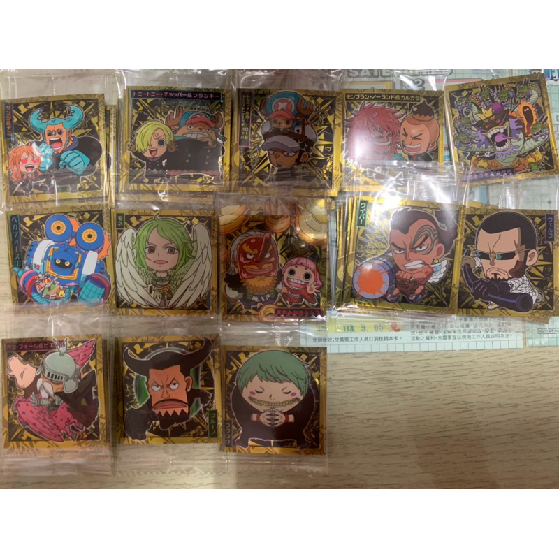 1/16更新 航海王 威化餅 貼紙 R | 蝦皮購物