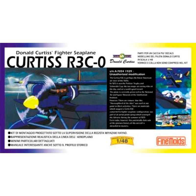 【逗Sa玩具】1/48《紅豬》Curtiss R3C-0 非公然水上戰鬥機 組裝模型 | 蝦皮購物