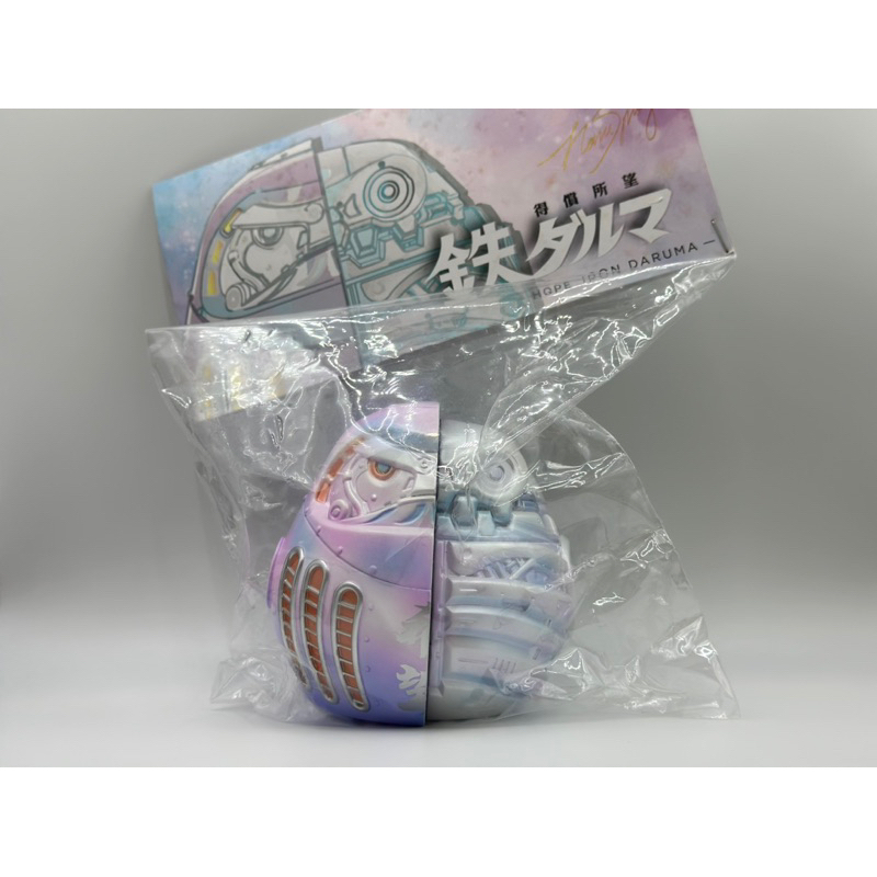 Soft steel toys 機械達摩 Iron Daruma 粉彩 sofubi 「全新現貨」 | 蝦皮購物