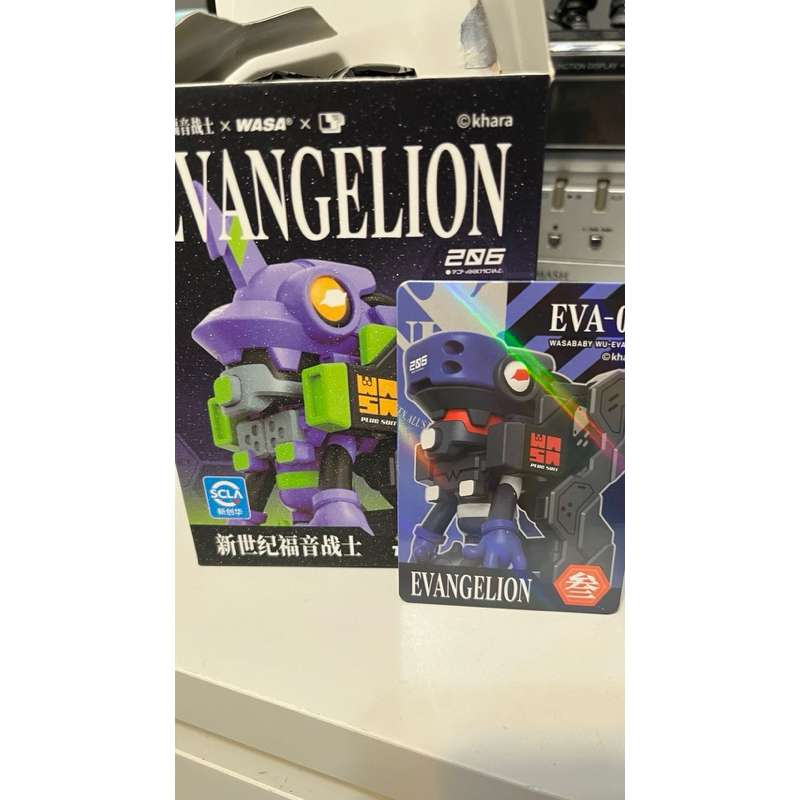 WASA x EVA 聯名盲盒 三號機 拆盒未拆袋 | 蝦皮購物