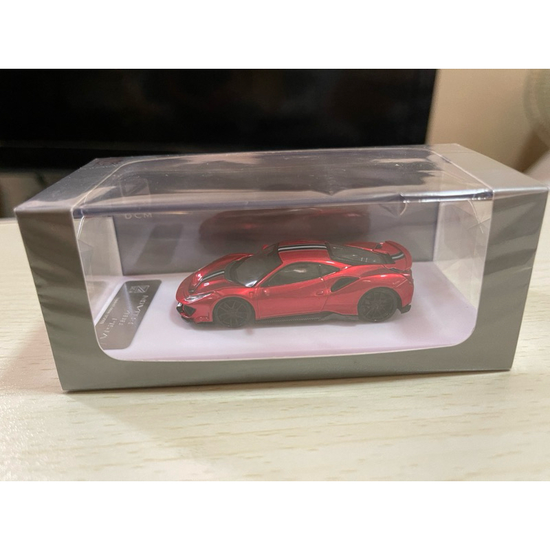 1/64 DCM Novitec Ferrari 488 Pista 金屬紅拉花 | 蝦皮購物