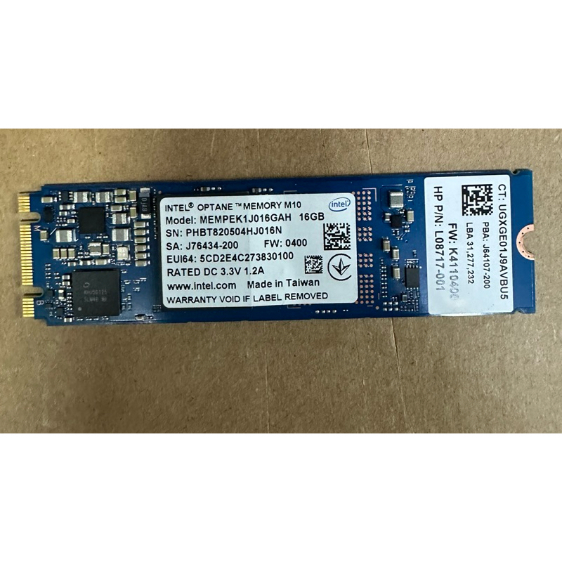 INTEL傲騰Optane 16G固態SSD NVMe M.2群暉Synology DS720+ NAS 快取 加速 | 蝦皮購物