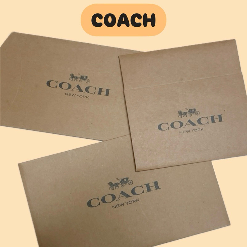 現貨 COACH outlet 禮品包裝紙盒 牛皮紙原色 加拿大專櫃正品 | 蝦皮購物
