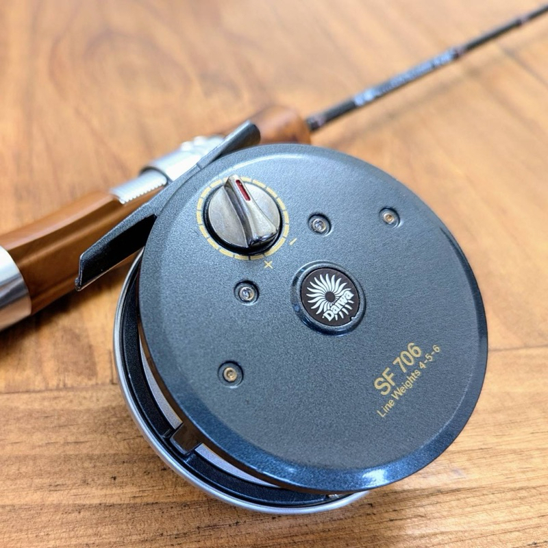 二手 Daiwa SF 706 飛線輪 飛蠅輪 前打輪 飛釣輪 假餌 路亞 飛蠅 筏輪 捲線器 | 蝦皮購物