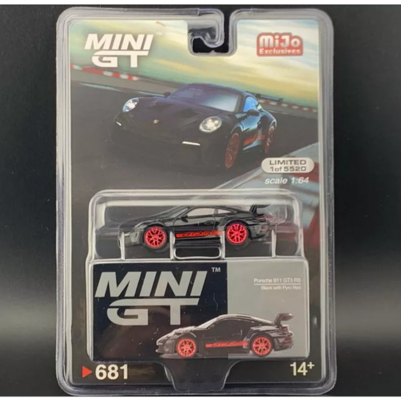 [玩三工作室]詳說明(消費滿$850可加購)美版吊卡 MINI GT 681 保時捷 Porsche 911 (992) | 蝦皮購物
