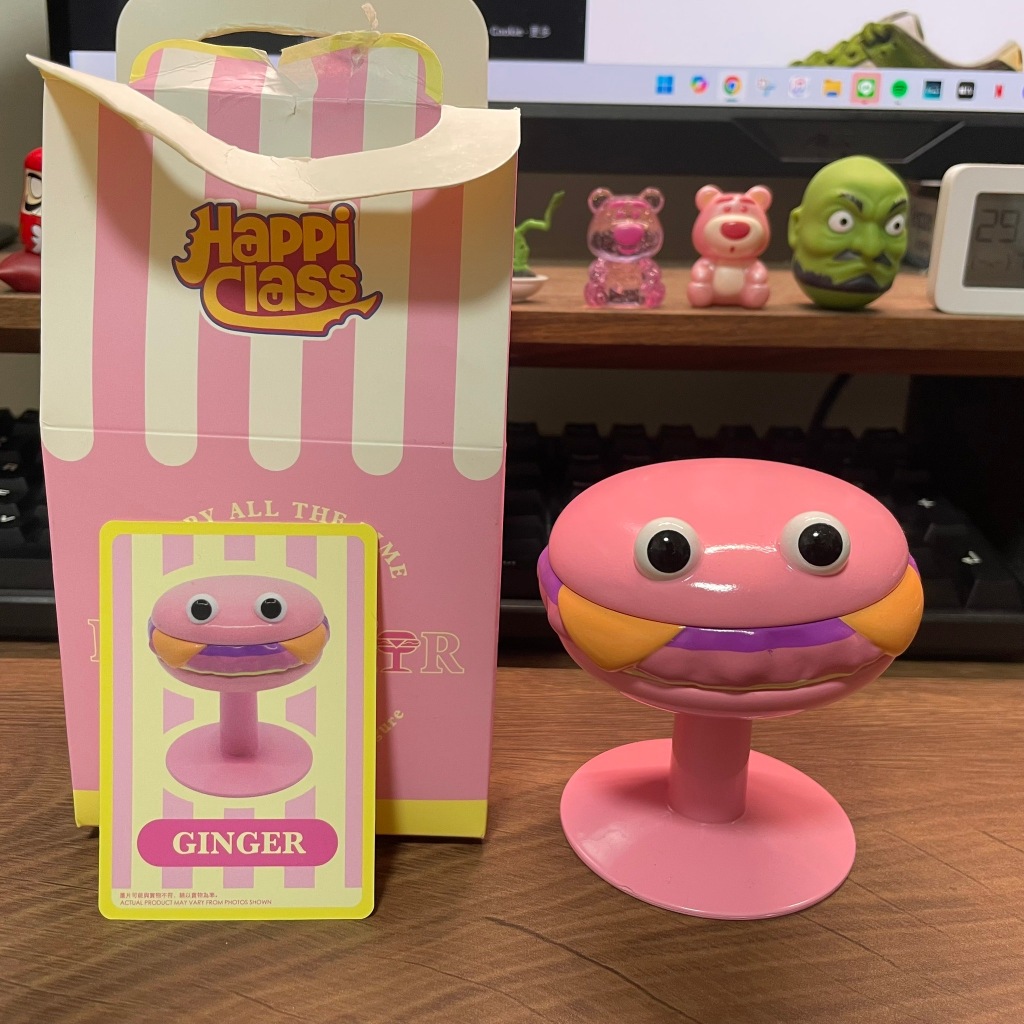 確認款Happi Class 1/6 BUR-CHAIR WAVE5 漢堡椅盲盒GINGER | 蝦皮購物