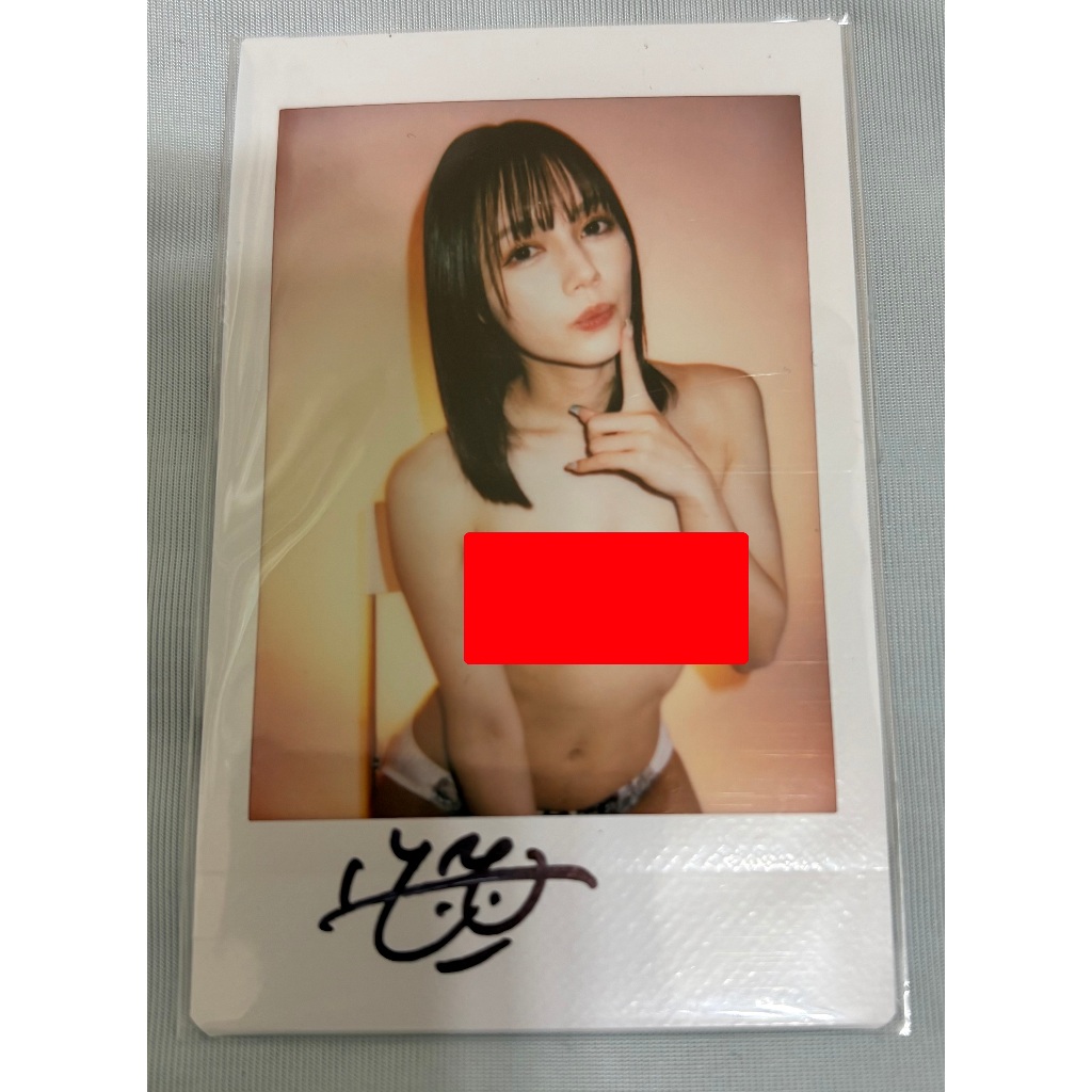 涼森玲夢 簽名 拍立得 涼森 涼森れむ 限量 上空 av女優 親筆簽名 金卡 TRE TSE | 蝦皮購物