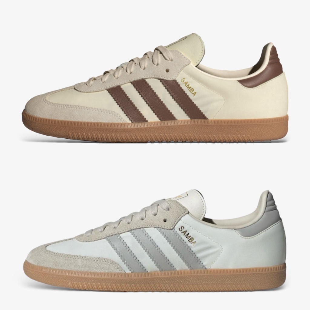 CSC Adidas Originals Samba OG 復古 德訓鞋 男女 米棕 白灰 ID1447 ID1448 | 蝦皮購物