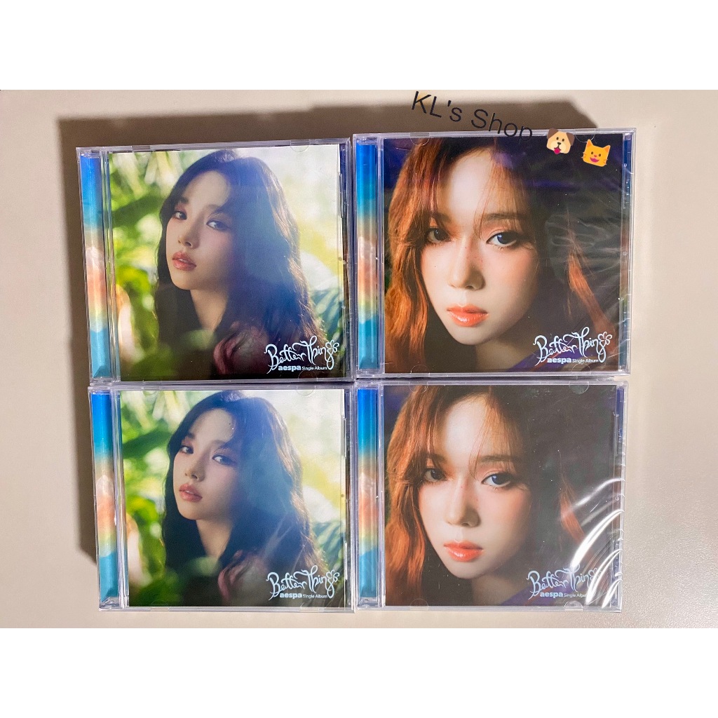 aespa Better Things Single Album 美版 單曲 專輯 Karina Winter | 蝦皮購物