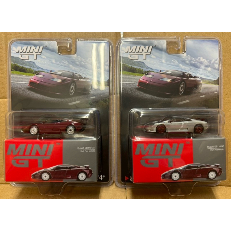 =天星王號= MINI GT #806 Bugatti 超級跑車EB110 GT Super Car 美版 | 蝦皮購物