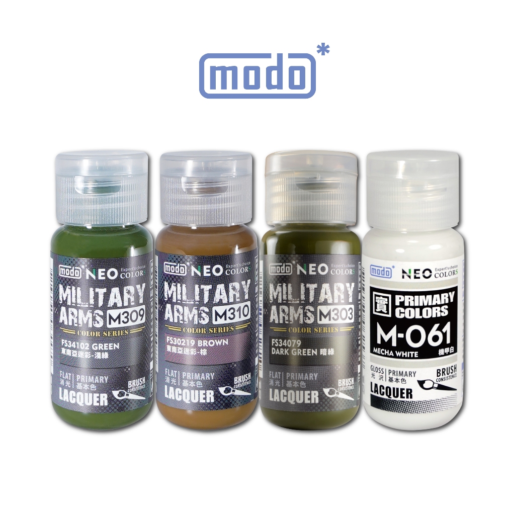 【modo摩多製造所】 NEO 東南亞迷彩套色/30ML/4色/模型漆｜官方賣場 | 蝦皮購物