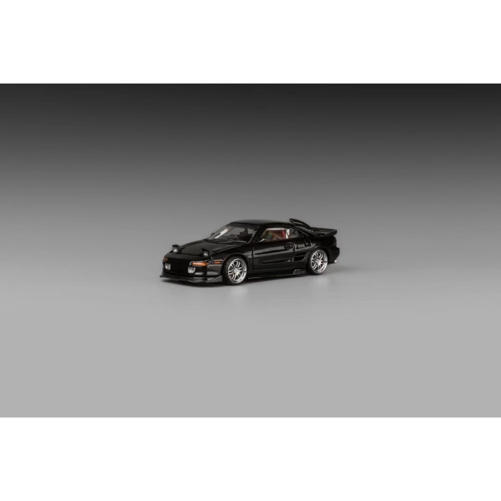 MicroTurbo 1/64 MR2 SW20 Metallic Black 合金模型車 車頭燈可掀蓋 經典掀燈 | 蝦皮購物