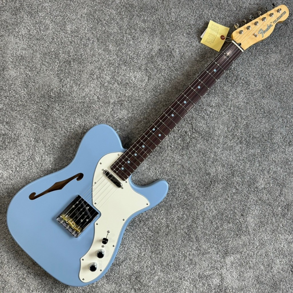 【反拍樂器】Fender Japan LTD Kusumi Color Tele Thinline RW BLUE 粉藍 | 蝦皮購物