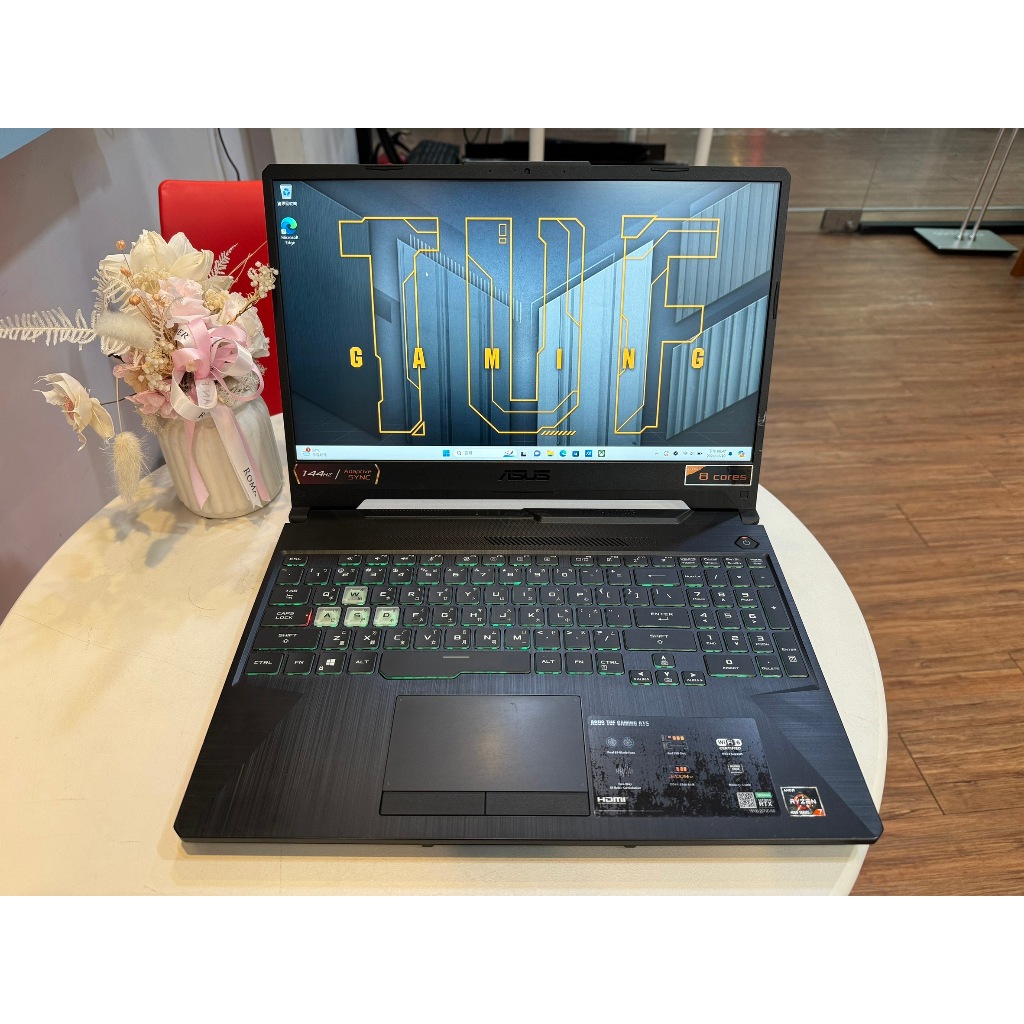 【艾爾巴二手】ASUS FA506IC R7-4800H/8G/RTX3050 15吋 #二手筆電#漢口店 1146A | 蝦皮購物