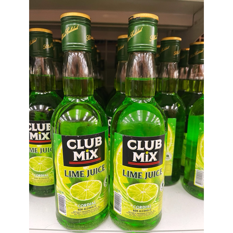 CLUB MIX Lime Juice 350ml 非酒精 檸檬汁 NON-ALCOHOLIC | 蝦皮購物