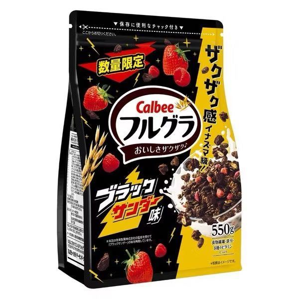 【現貨】免久等 日本 2024限量 熱門 Calbee 雷神 聯名麥片 脆脆麥 卡樂比 穀類 穀物麥片 雷神巧克力 好市 | 蝦皮購物