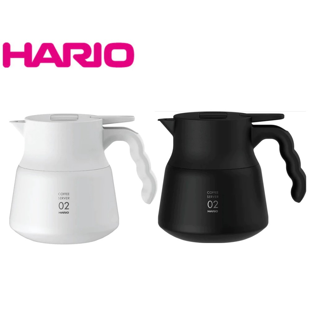 【沐湛伍零貳】HARIO V60 VHSN-60B / VHSN-80B 真空保溫下壺 600ml /800ml 保溫壺 | 蝦皮購物