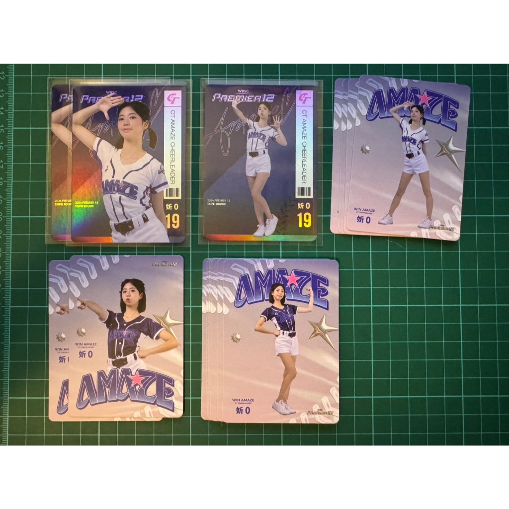 【現貨】P12 12強 CT AMAZE 妡0 台鋼雄鷹 啦啦隊 女孩卡 中華隊 中華台北 閃卡 | 蝦皮購物