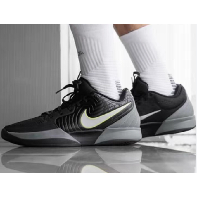 NIKE JA 2 EP "Night Vision" 夜視 黑灰 XDR 耐磨科技 籃球鞋【FD7327-001】 | 蝦皮購物