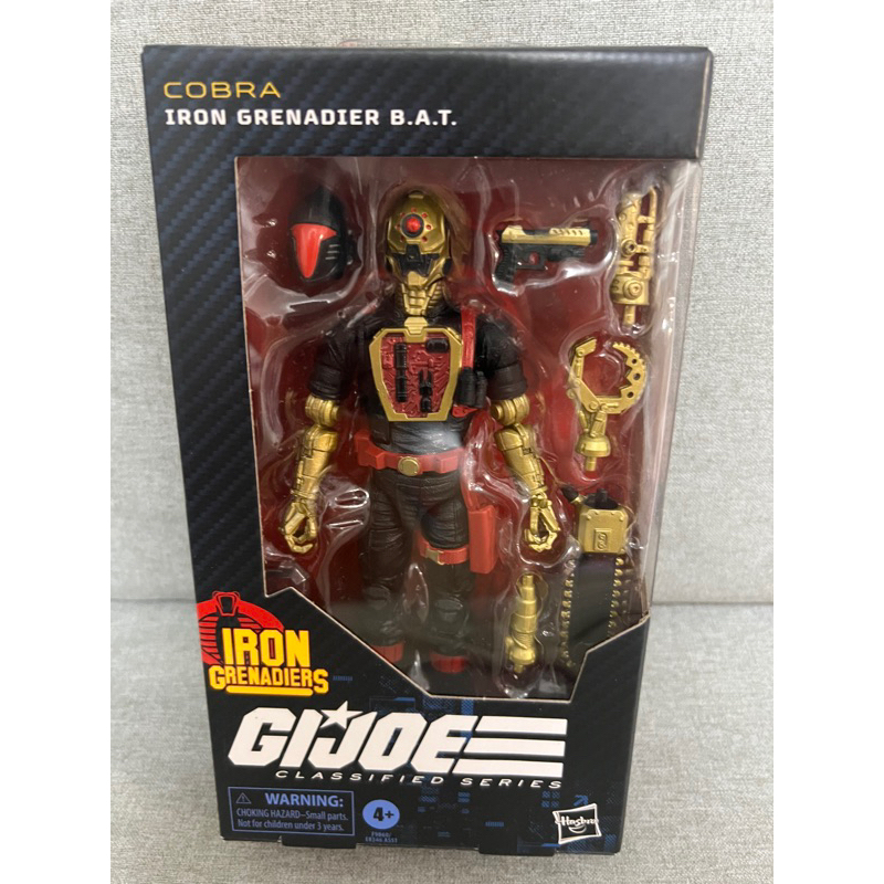 全新現貨 美版 GI Joe特種部隊 Iron Grenadier B.A.T. 鋼鐵蝙蝠兵BAT 孩之寶 GIJOE | 蝦皮購物